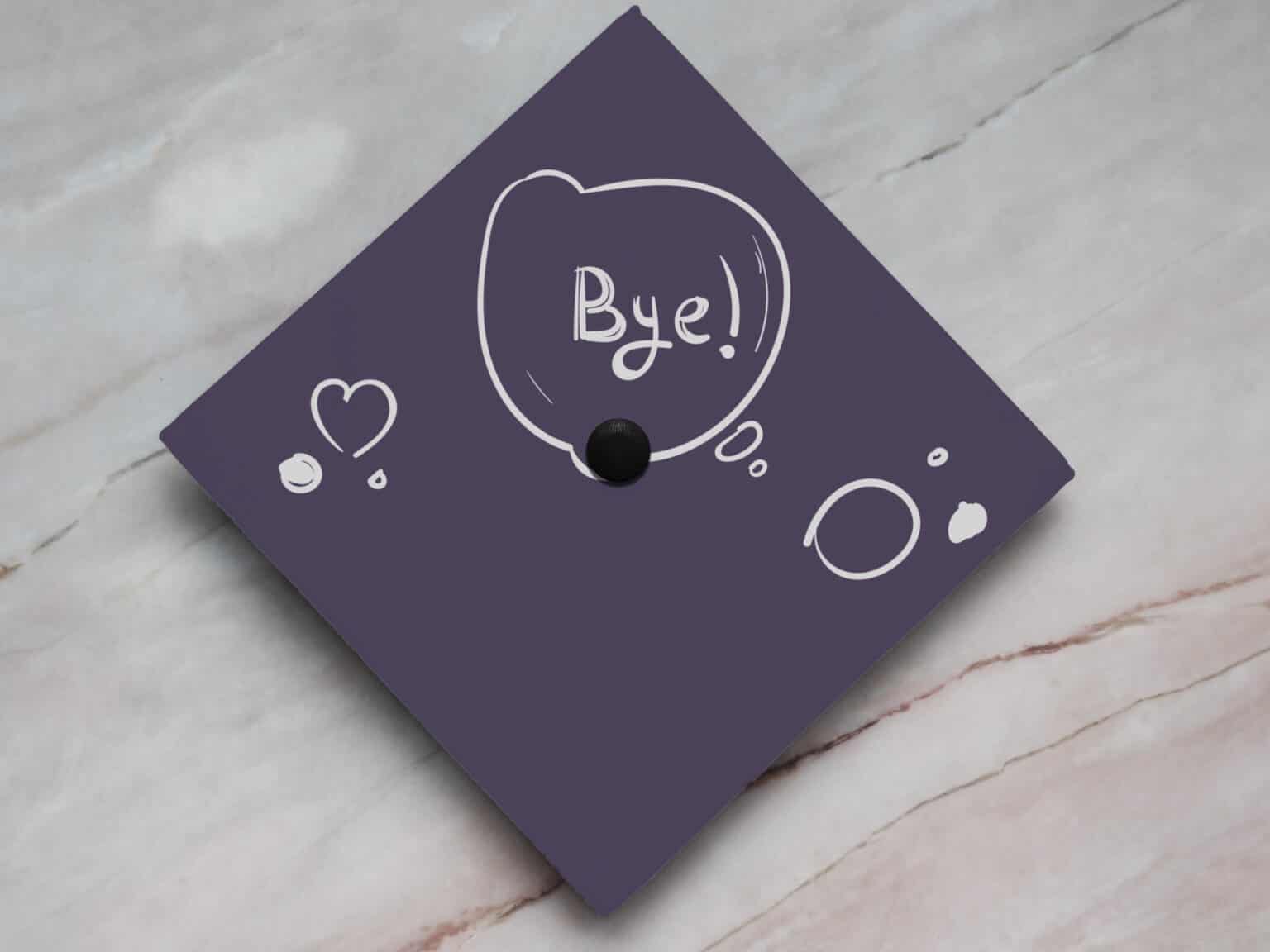 29 Easy Graduation Cap Ideas To Add Some Serious Eye Candy To Your On ...