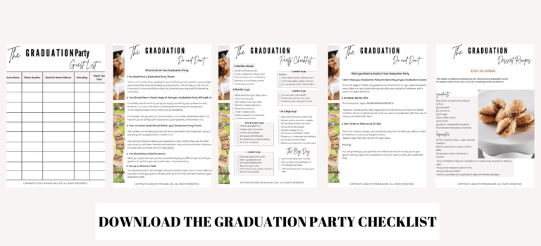 The Best Graduation Party Checklist to Keep Track of Your Graduation ...