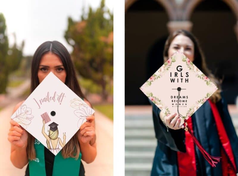 29 Easy Graduation Cap Ideas To Add Some Serious Eye Candy To Your On ...