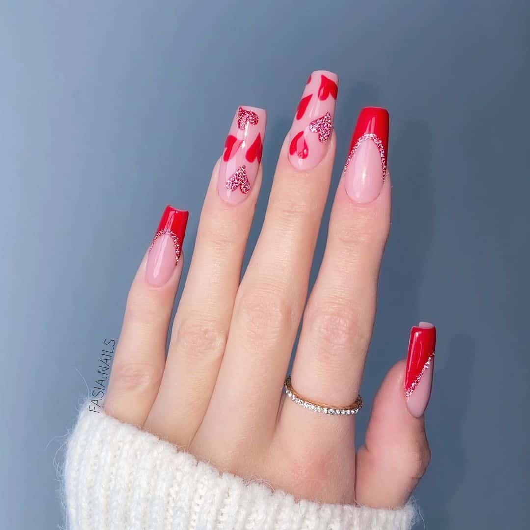 45 The Cutest Valentine's Nail Designs and Valentine's Day Nails We Can ...