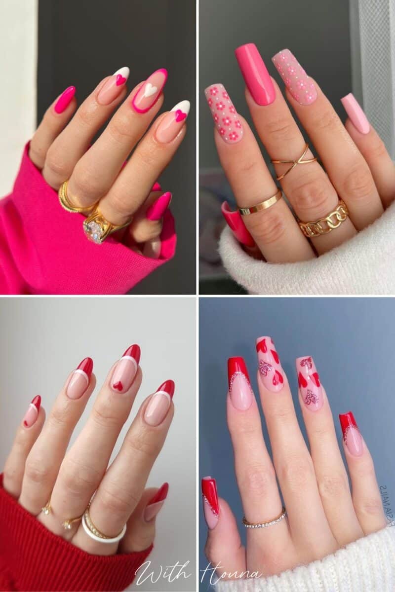 45 The Cutest Valentine's Nail Designs and Valentine's Day Nails We Can ...