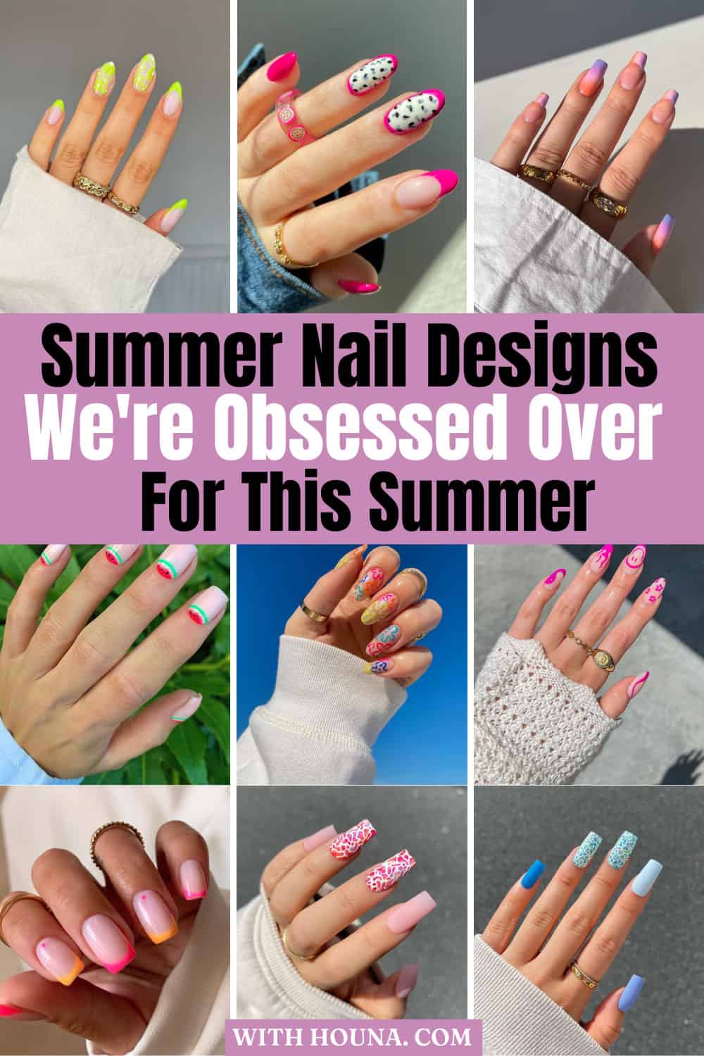 55 Hot and Trendy Summer Nail Designs to Upgrade your Nails Art For ...