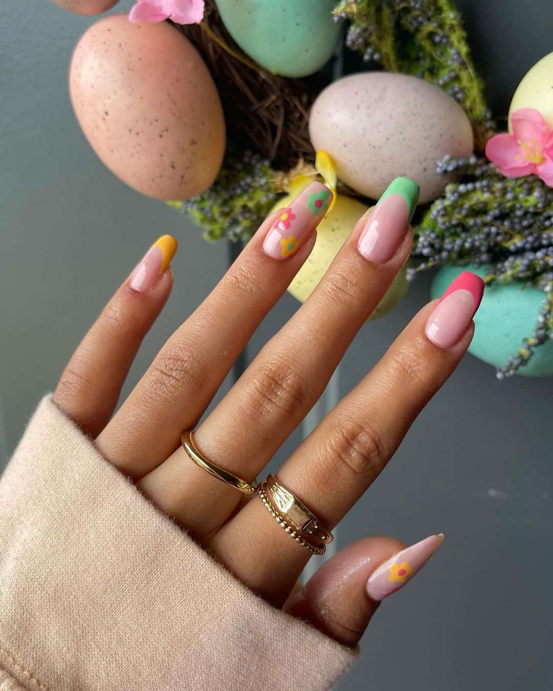 57 Cute Easter Nail Ideas and Easter Nails You'd Love to Try This ...