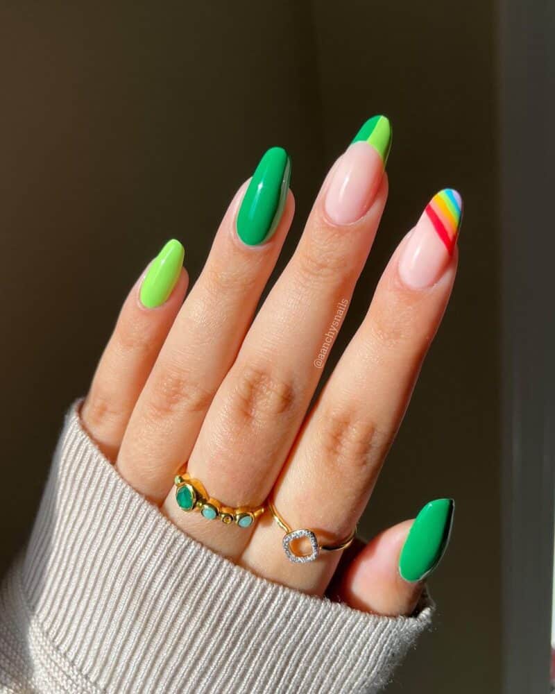 57 St Patrick's Day Nail Designs and St Patrick's Day Nails You'll ...