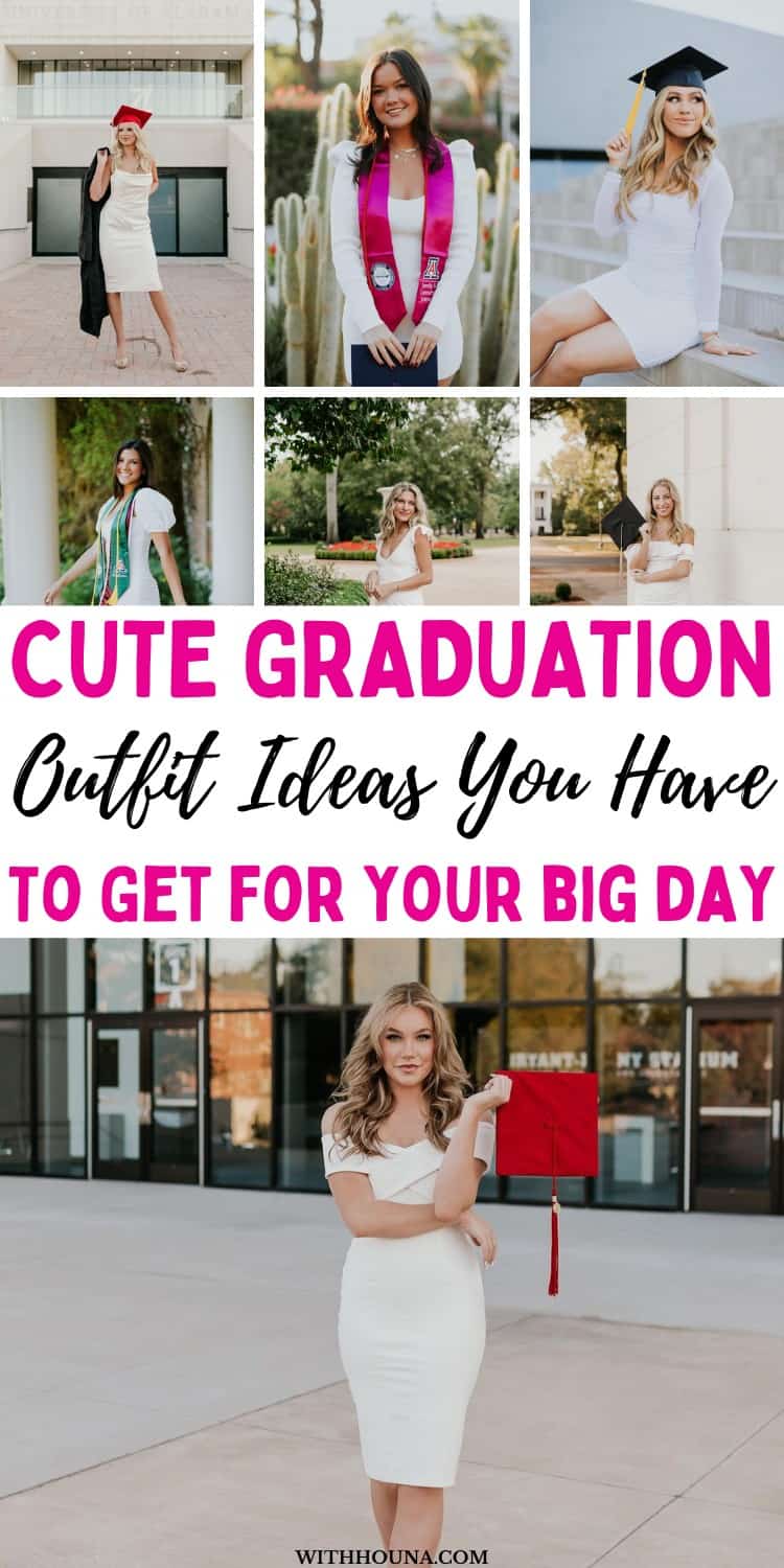 30 Insanely Cute White Graduation Outfit Ideas You Have to Get for Your ...