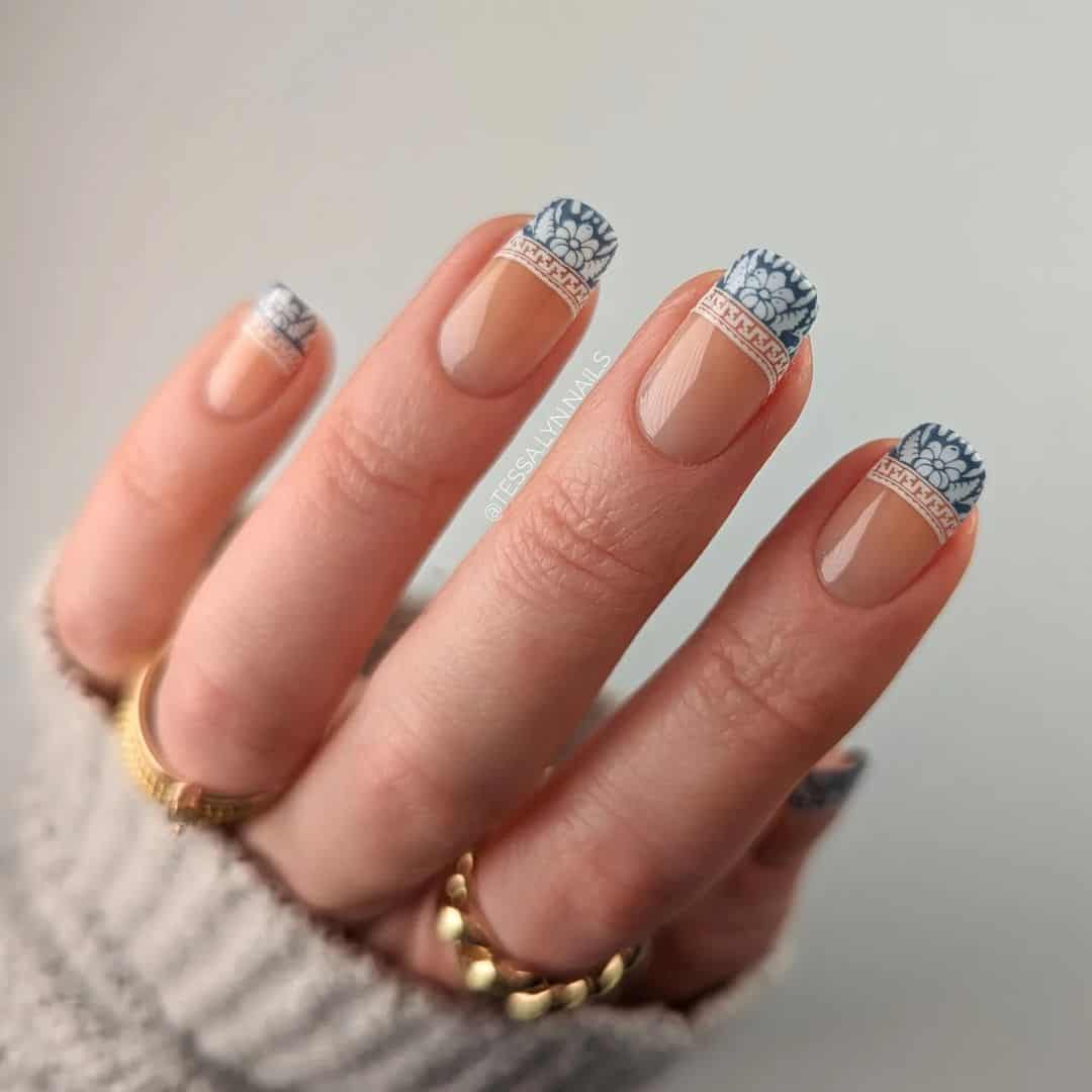 +32 Hermosos Diseños De Uñas Francesas Que Te Encantaran - Esmilna Castillo