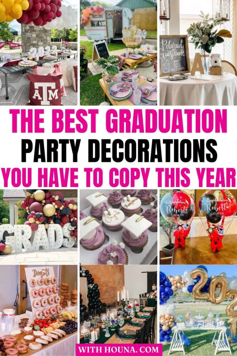 34 Graduation Party Decoration Ideas You Have to Get For your Grad ...