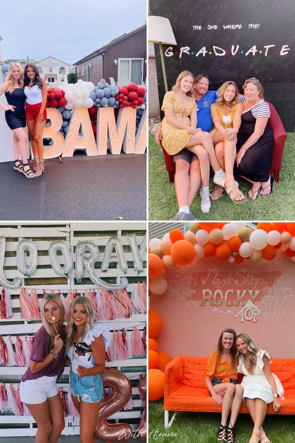 21 Beautiful Graduation Party Backdrop Ideas to Take your Grad Party to ...
