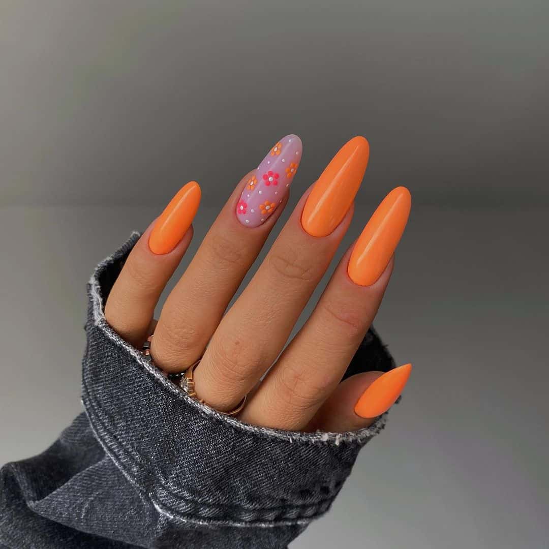 49 Bright Neon Nail Designs and Neon Nail Colors For Your Next Mani ...