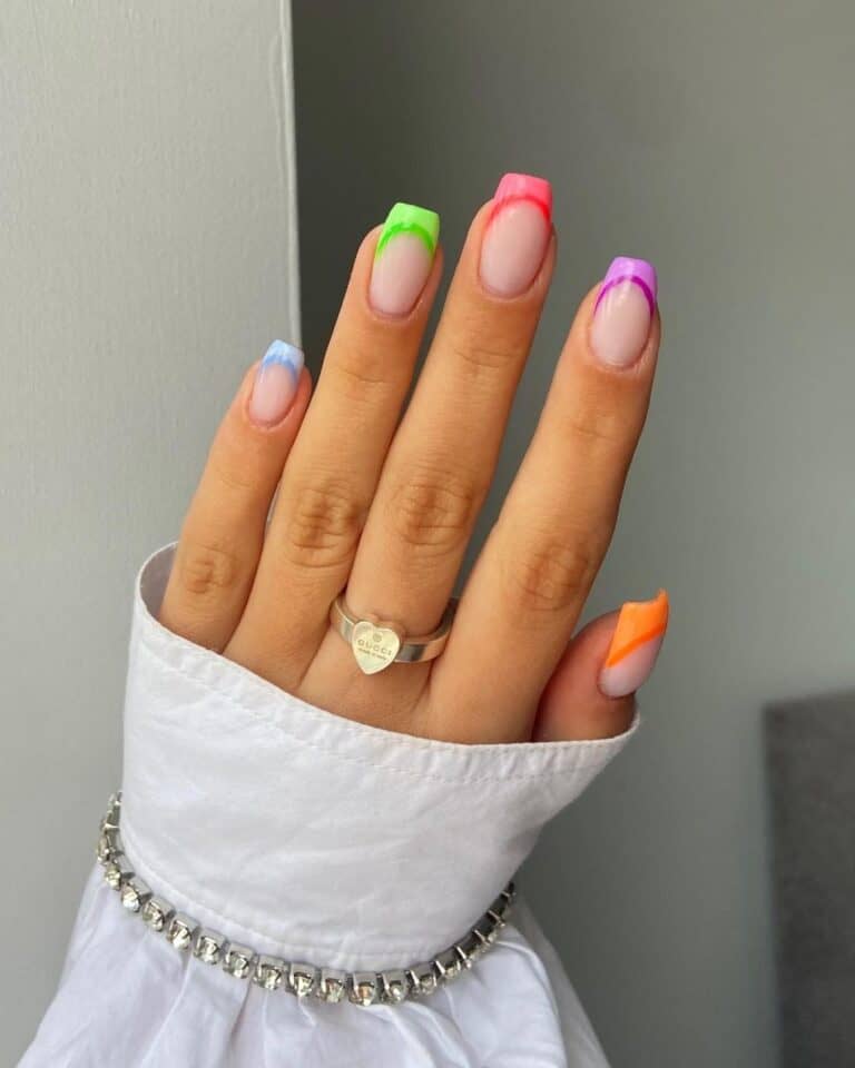 49 Bright Neon Nail Designs and Neon Nail Colors For Your Next Mani ...