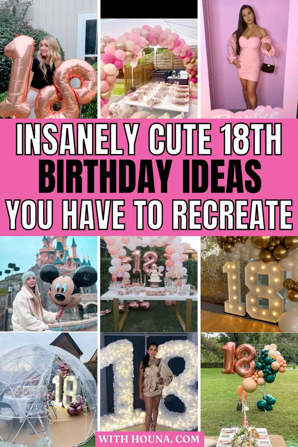 70 Unforgettable 18th Birthday Ideas for the Best 18th Birthday Party ...