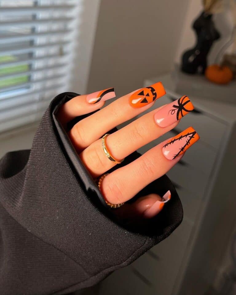 60 Spooky and Classy Halloween Nails and Halloween Nail Ideas To ...