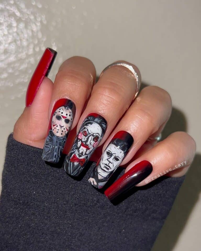 60 Spooky and Classy Halloween Nails and Halloween Nail Ideas To ...