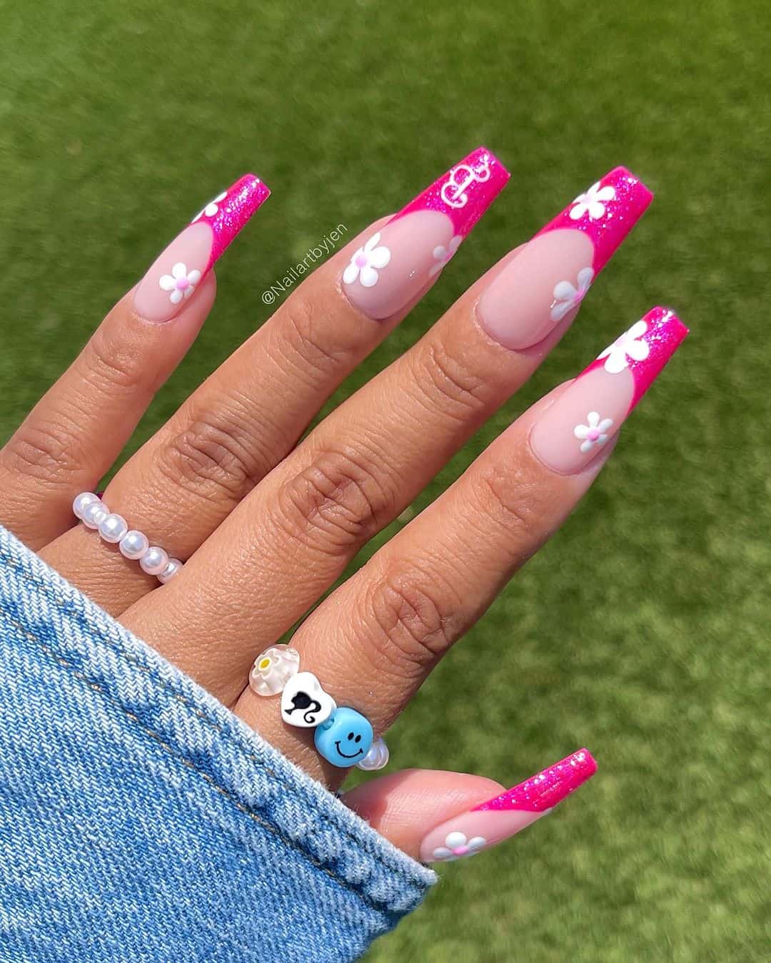 39 Cute Pink Barbie Nails Trends To Recreate Immediately - With Houna