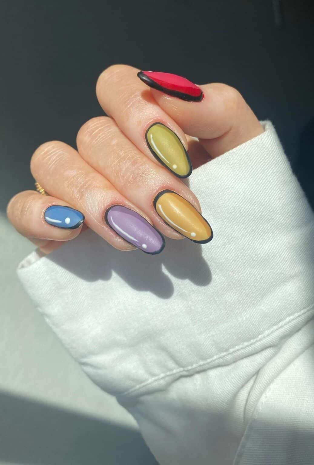 24 Cute Comic Book Nails Trend Everyone Is Obsessed Over - With Houna