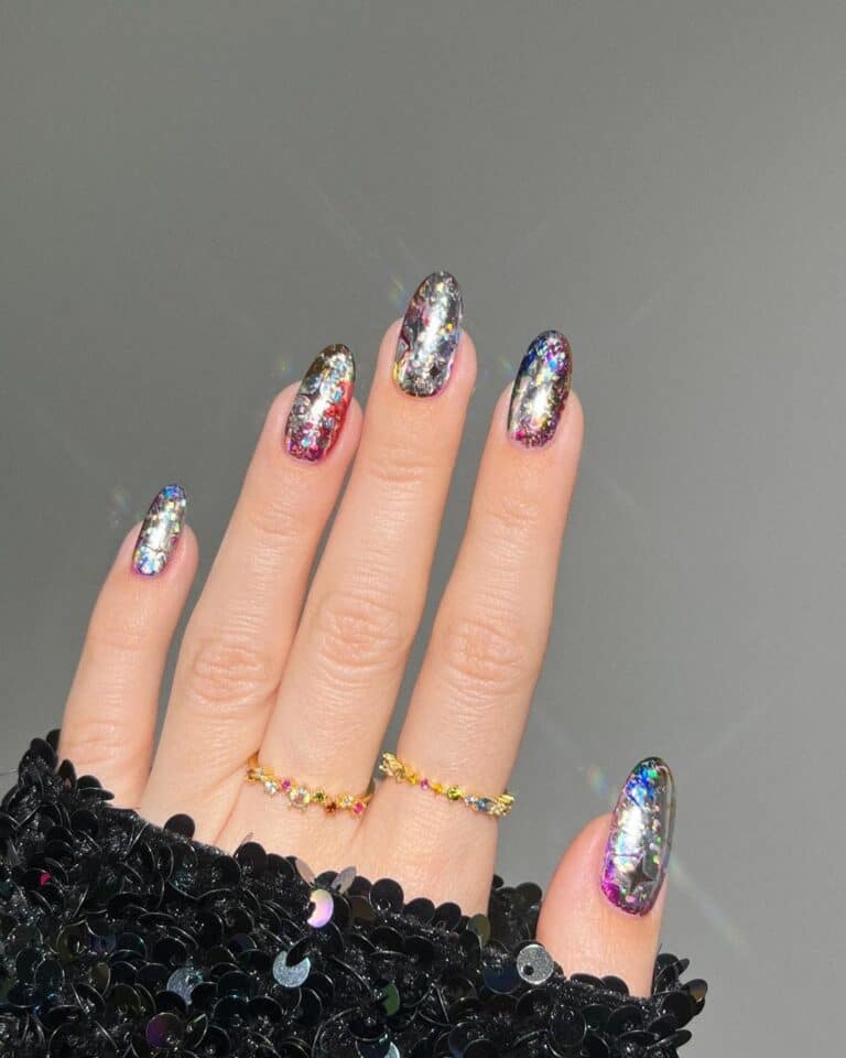 44 Stunning New Year's Nails and New Year's Nail Designs You Have to ...