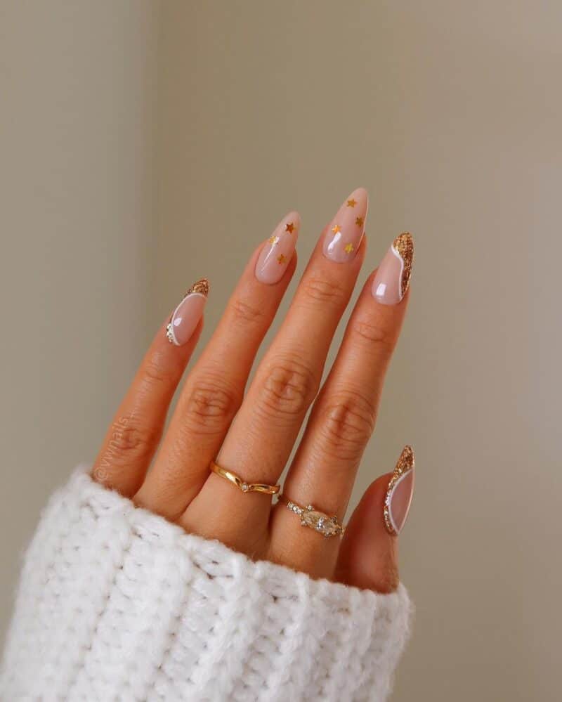 44 Stunning New Year's Nails and New Year's Nail Designs You Have to ...
