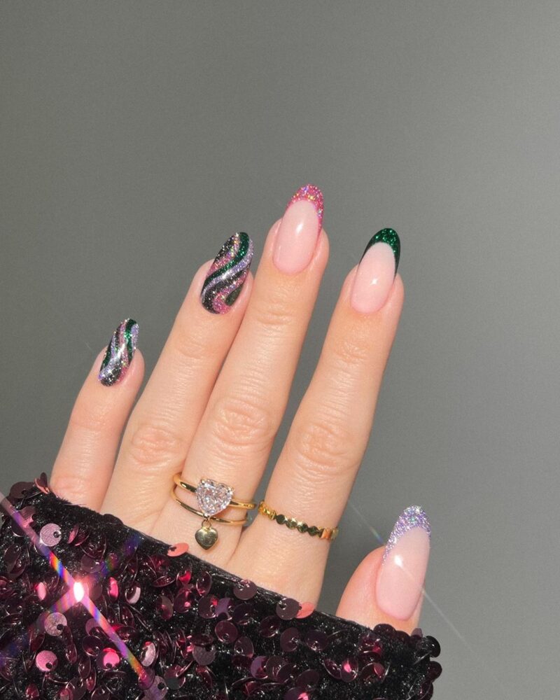 44 Stunning New Year's Nails and New Year's Nail Designs You Have to ...