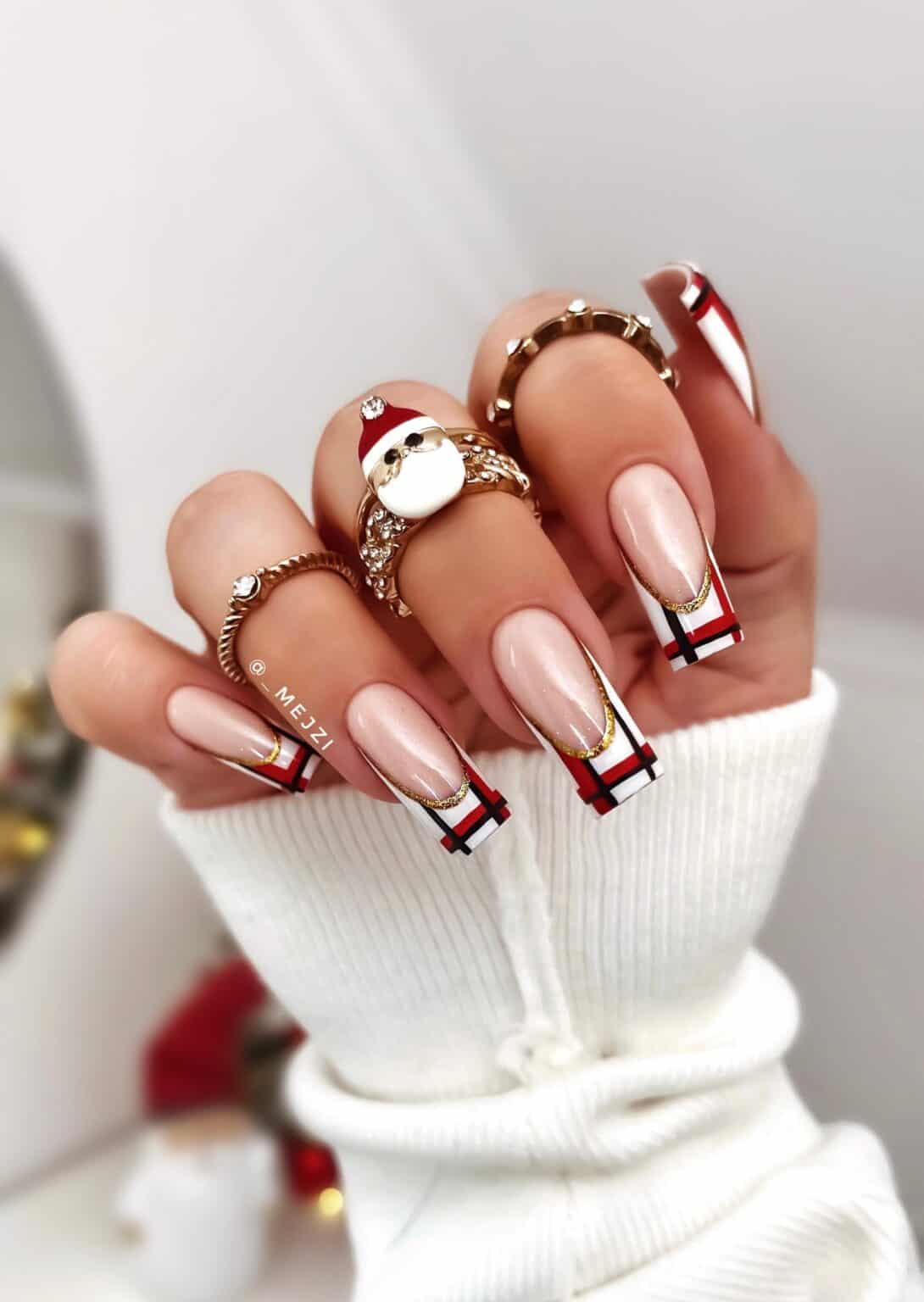 47 Insanely Cute December Nails and December Nail Designs You Have to ...