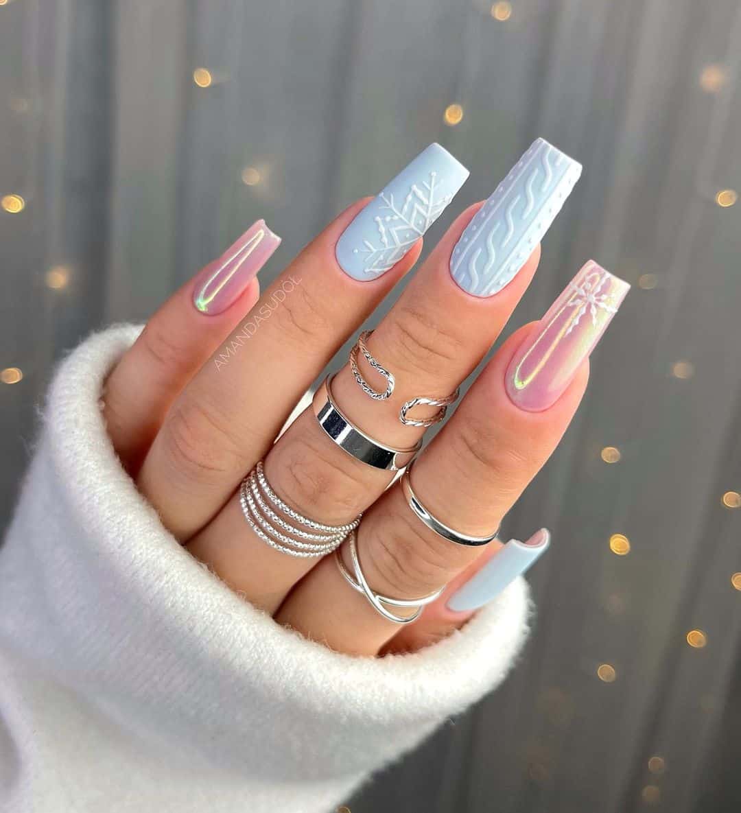 43 Of The Best Winter Nail Designs and Winter Nails of 2025 You Will ...