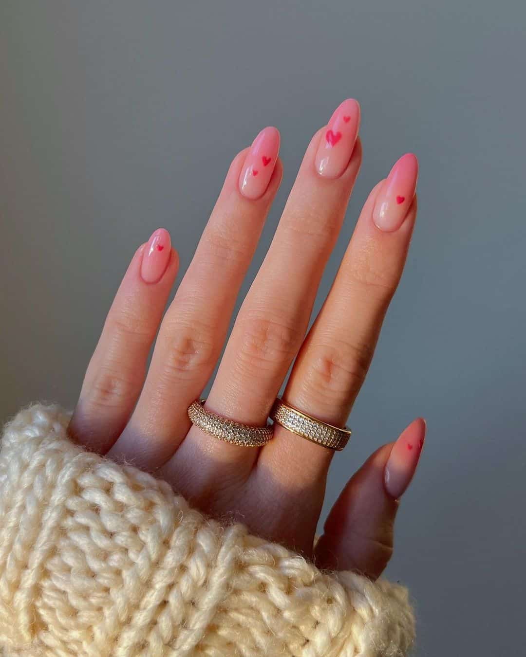 57 Cute Heart Nail Designs and Heart Nails You'll Want to Recreate this ...