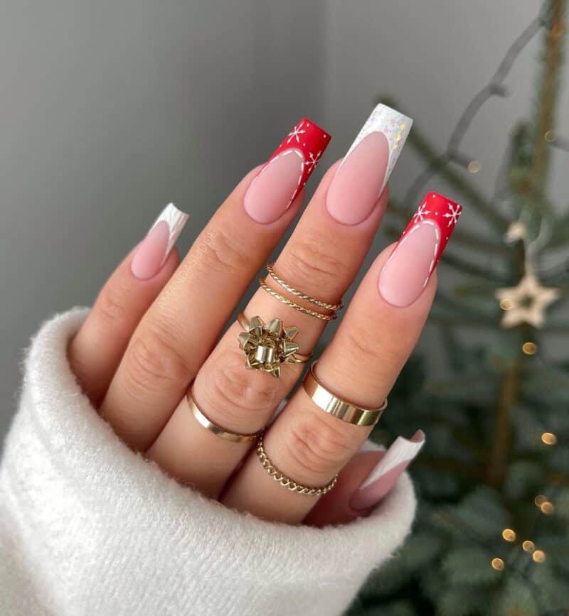 47 Insanely Cute December Nails and December Nail Designs You Have to ...