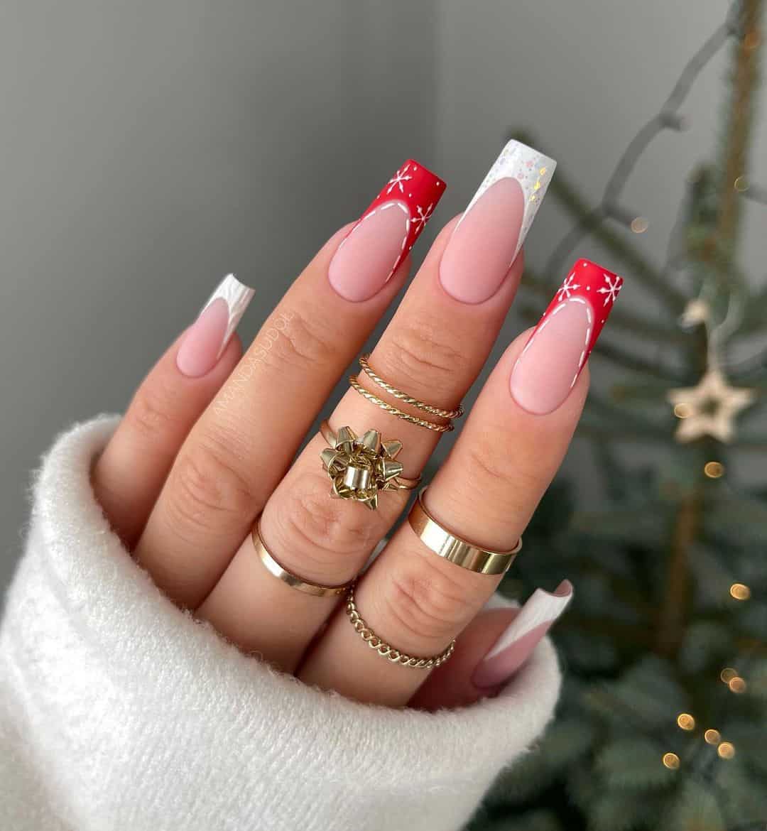 47 Insanely Cute December Nails and December Nail Designs You Have to ...