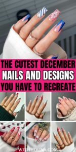 47 Insanely Cute December Nails and December Nail Designs You Have to ...