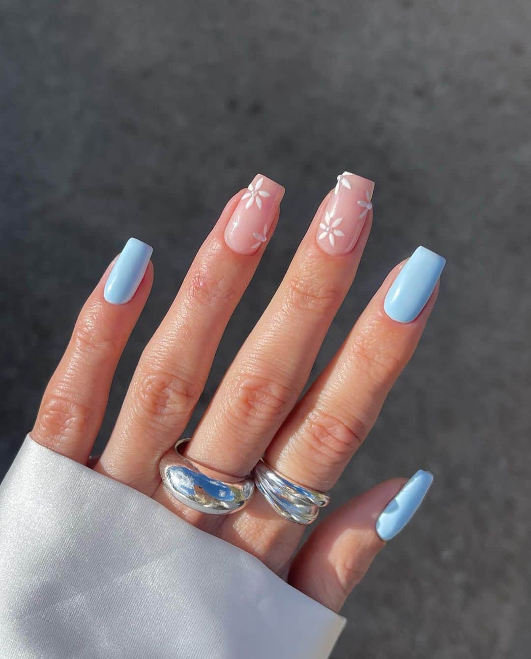 30 Gorgeous Short Spring Nails and Short Nails for Spring You Have to ...