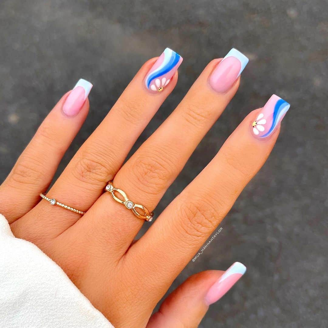 30 Gorgeous Short Spring Nails and Short Nails for Spring You Have to ...