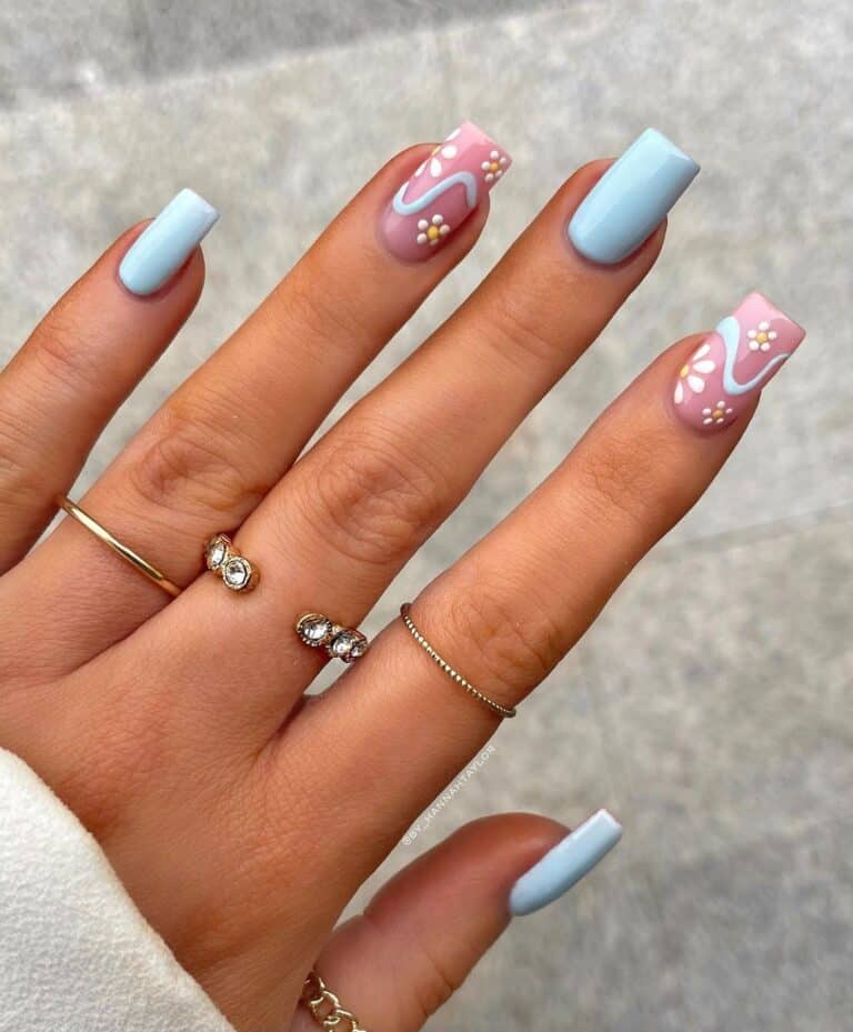 47 Insanely Cute April Nails and April Nail Designs For Your Next ...
