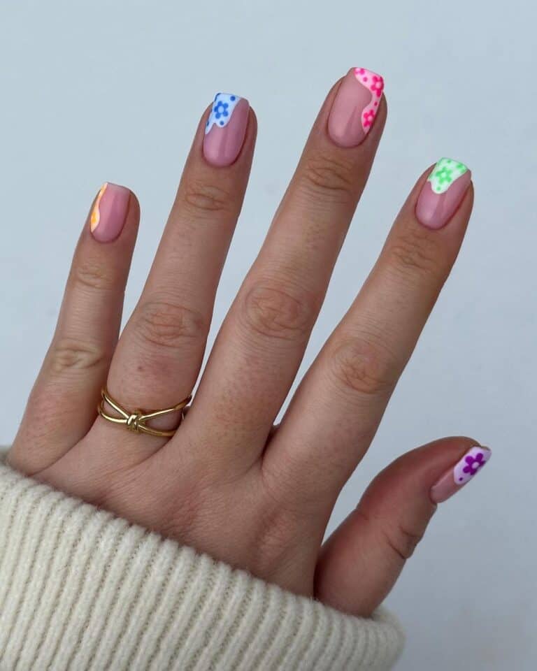 37 Gorgeous Short Spring Nails and Short Nails for Spring You Have to ...