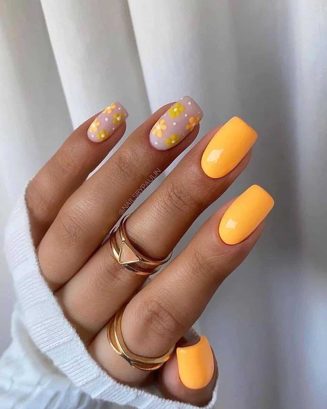 38 Cute Short Summer Nails and Short Summer Nail Designs To Try This ...