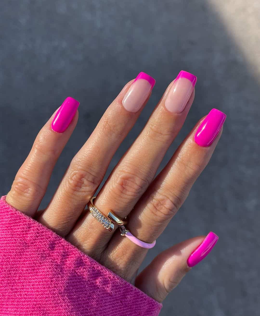 37 Hottest Pink Nail Designs To Show Off This Year - With Houna