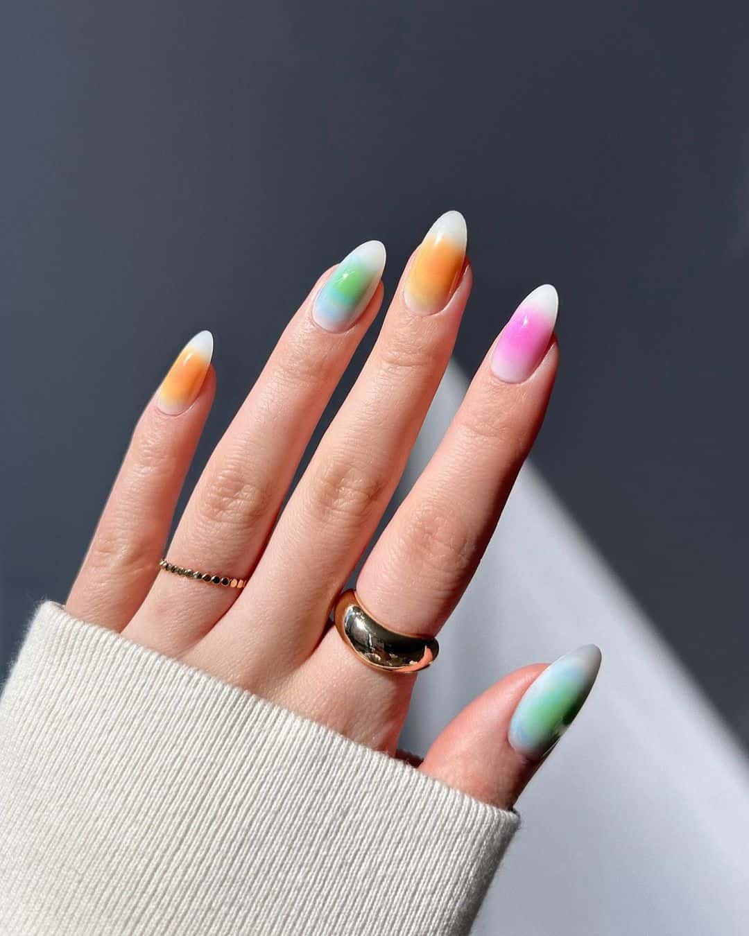25 Unreal Aura Nails That Will Match Your Energy in 2025 - With Houna