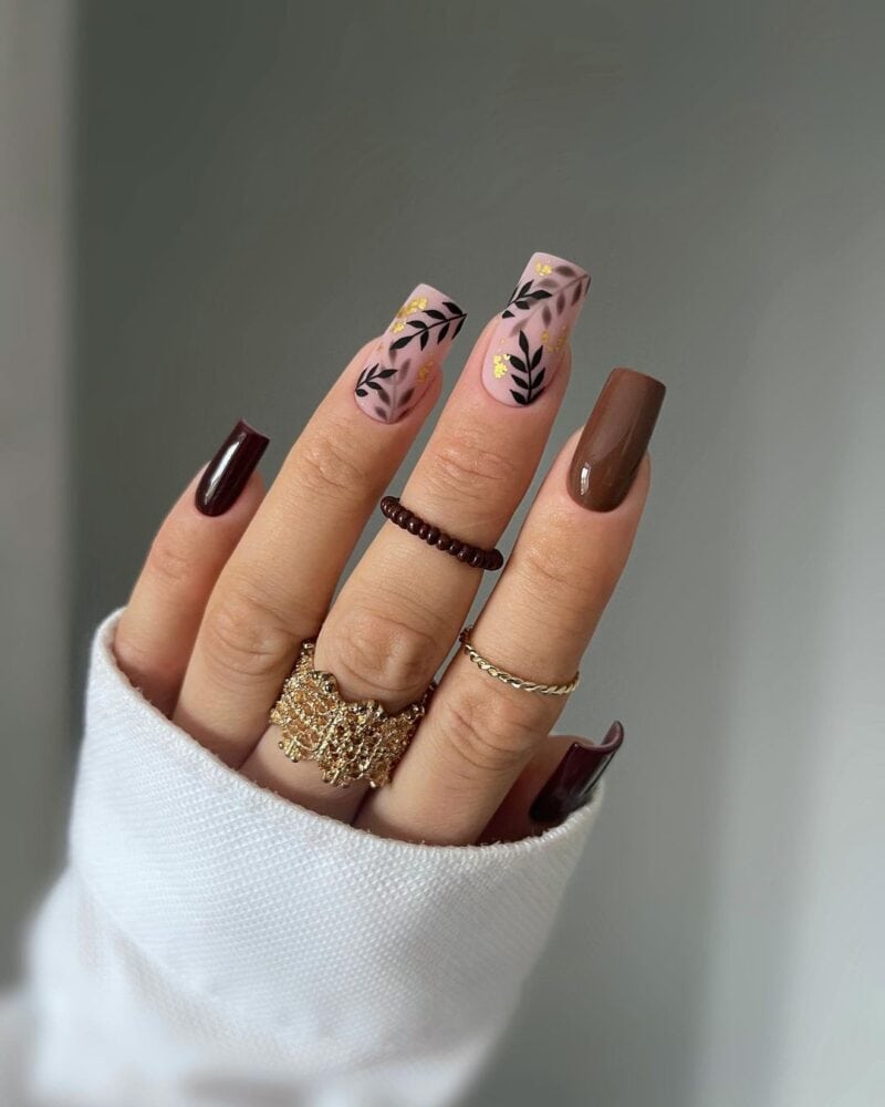 36 Classy Brown Nails and Brown Nail Designs To Embrace This Year ...