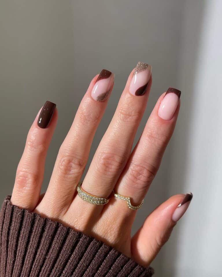 36 Classy Brown Nails and Brown Nail Designs To Embrace This Year ...