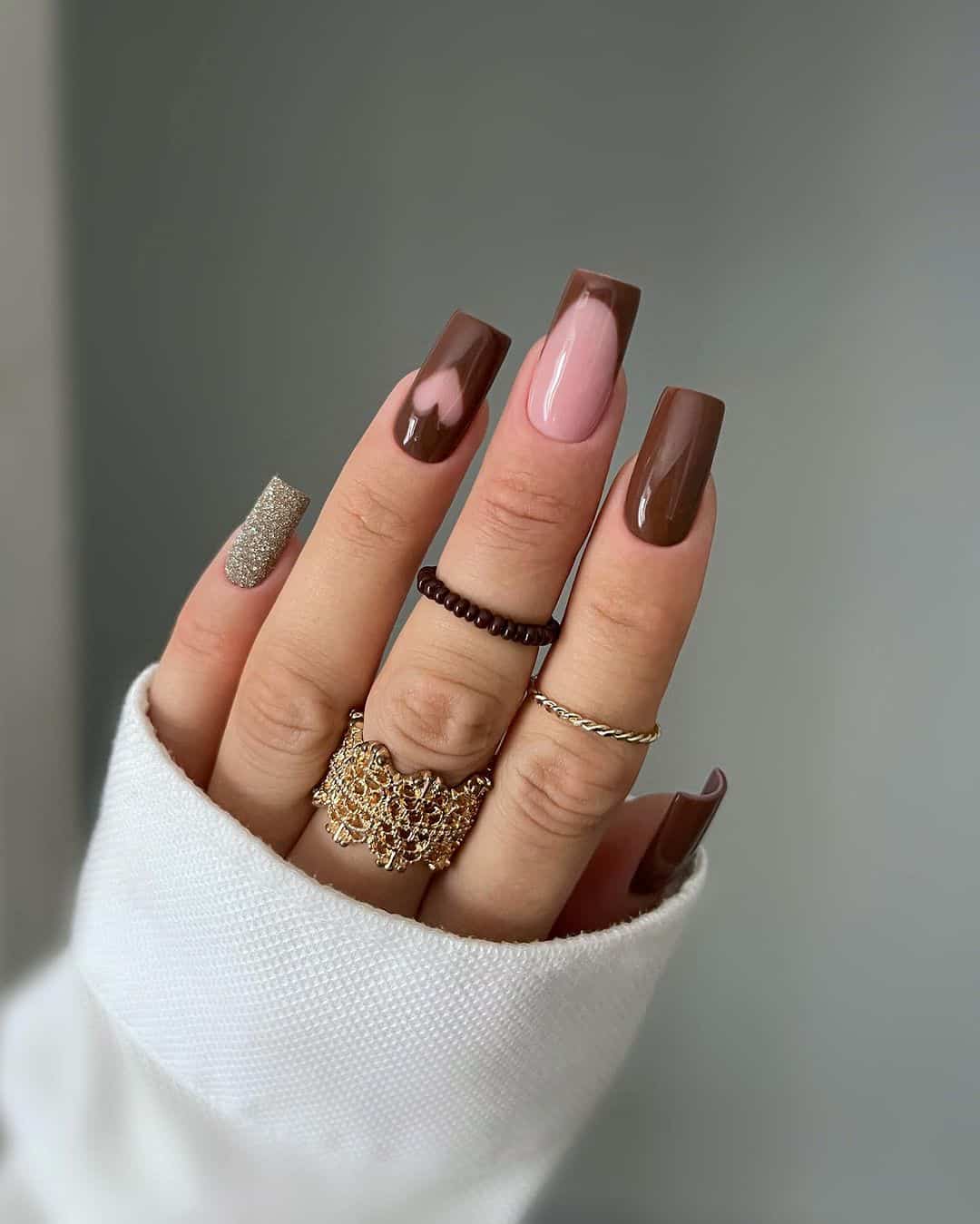 35 Classy Brown Nails and Brown Nail Designs To Embrace This Year ...