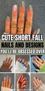 40 Eye-Catchy Short Fall Nails to Recreate This Fall - With Houna