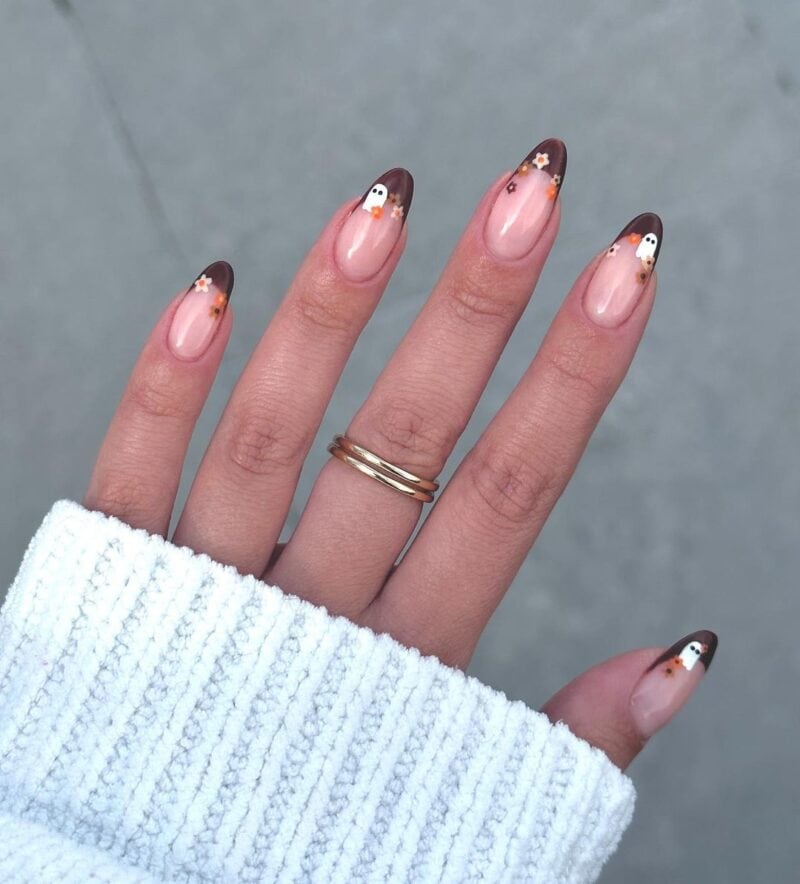 36 Unique October Nails for Autumn with a Spice of Spookiness - With Houna