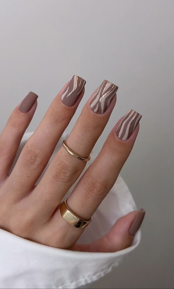 35 Classy Brown Nails and Brown Nail Designs To Embrace This Year ...