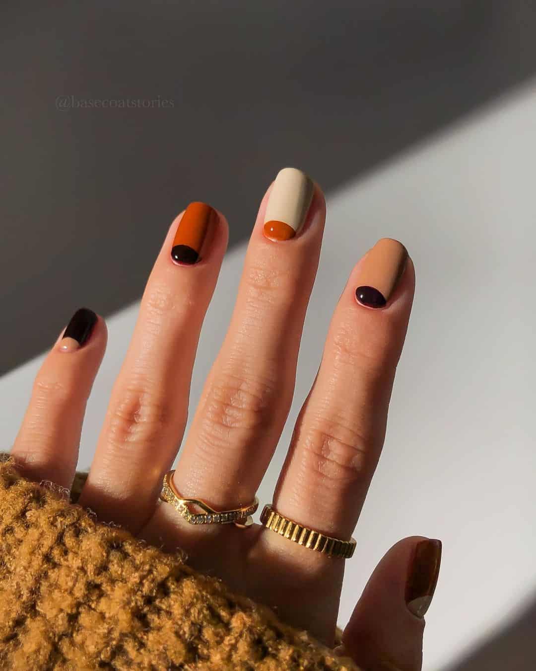 40 Eye-Catchy Short Fall Nails to Recreate This Fall - With Houna