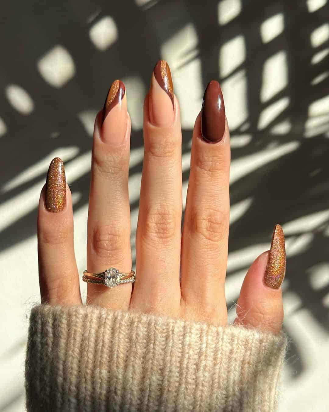 35 Classy Brown Nails and Brown Nail Designs To Embrace This Year ...