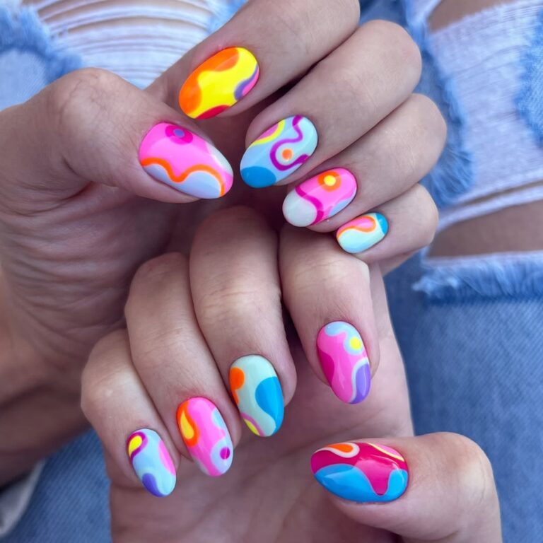 32 Cute Yet Hot Nail Designs For Summer to Welcome The New Season With ...