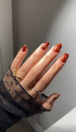 37 Cute Tortoise Nails and Tortoise Nail Designs To Spice Up This Fall ...